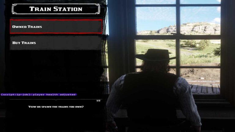 Rsg train Script - Redm Scripts