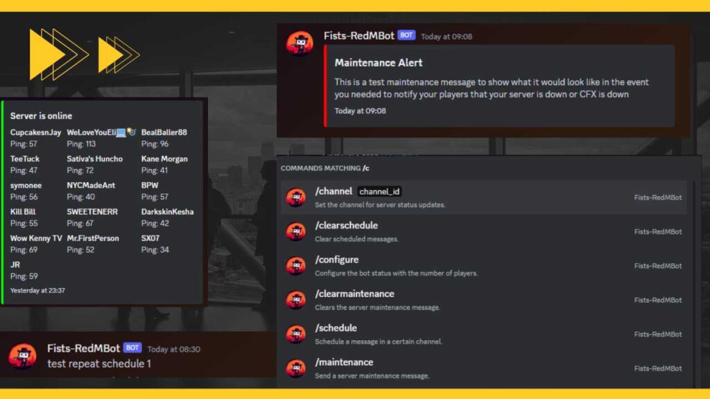 Redm Discord Bot - Redm Scripts