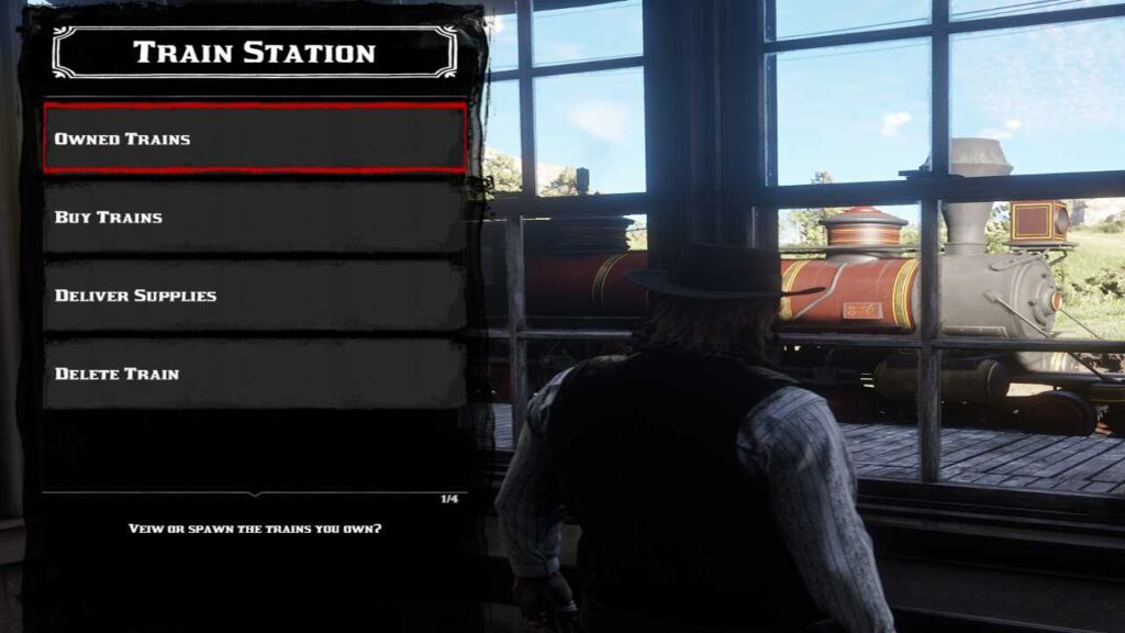 Rsg train Script - Redm Scripts