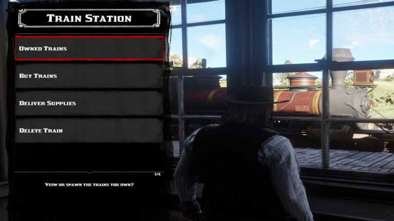 Rsg train Script - Redm Scripts