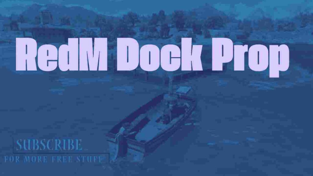 RedM Dock Prop MLO - Redm Scripts